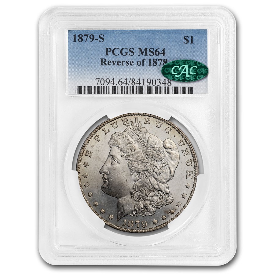 1879 S Morgan Silver Dollar Reverse of 1878 Value - APMEX